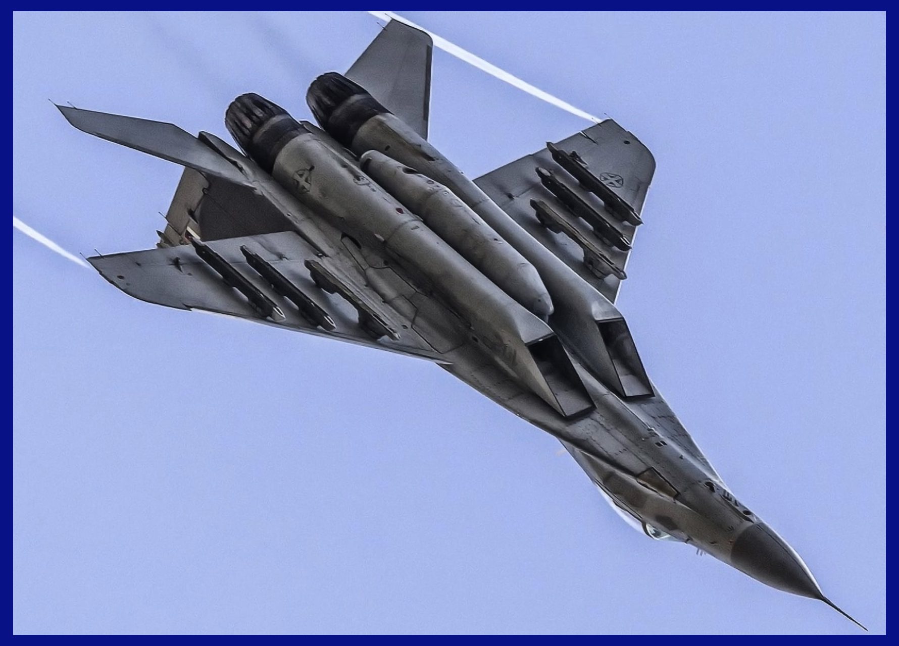 The MiG-29 "Fulcrum" Is Utilised By Both The Indian Air Force And Navy ...