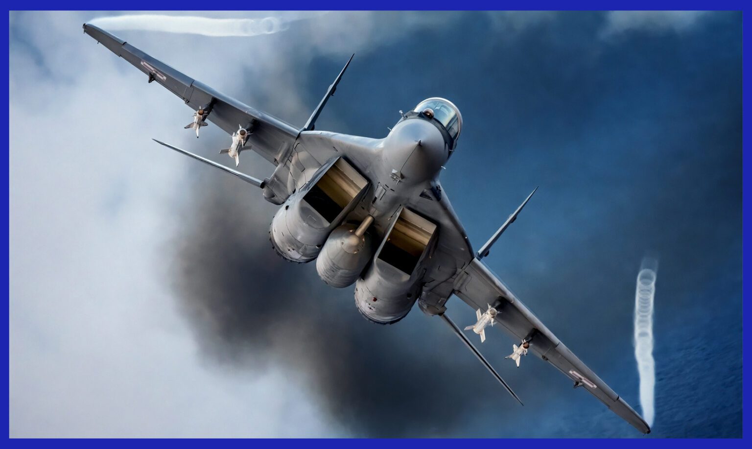 The MiG-29 "Fulcrum" Is Utilised By Both The Indian Air Force And Navy ...