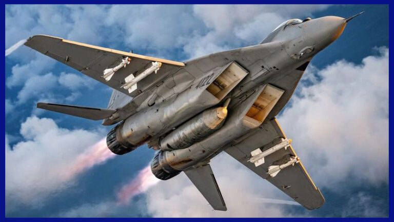 The MiG-29 "Fulcrum" Is Utilised By Both The Indian Air Force And Navy ...