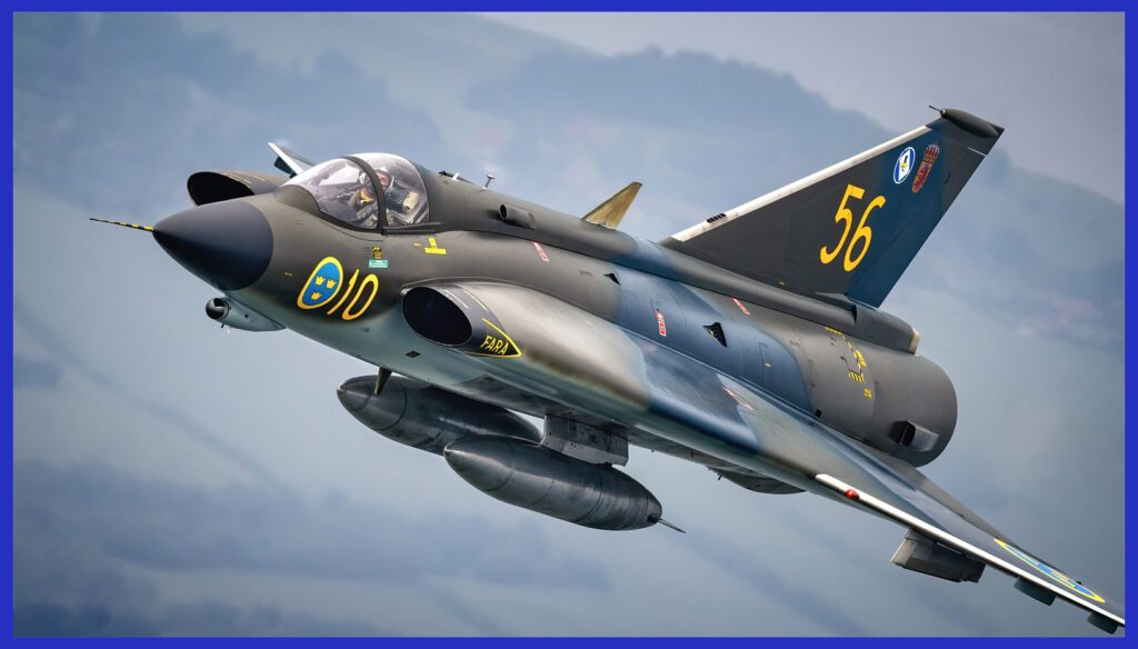 Saab 35 Draken. Details Of Swedish Aircraft As Of 2023 Sweden's Saab ...