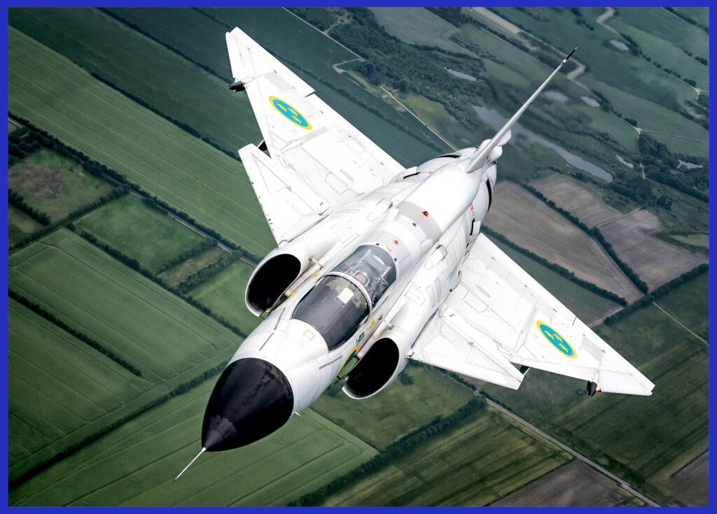 Saab 37 Viggen, Swedish Supersonic Aircraft Details _2023 Was Built For ...