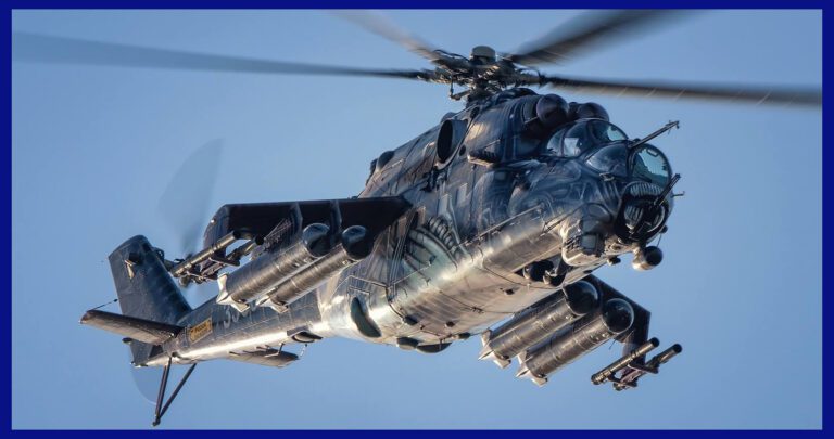 Mil Mi-24 Hind: Tactical Multi-Role Attack Helicopter That Was Designed ...