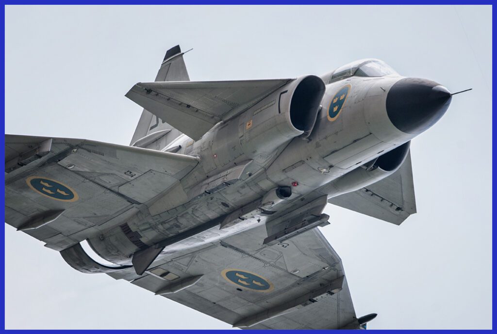 Saab 37 Viggen, Swedish Supersonic Aircraft Details _2023 Was Built For ...