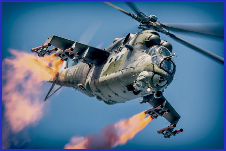 Mil Mi-24 Hind: Tactical Multi-Role Attack Helicopter That Was Designed ...