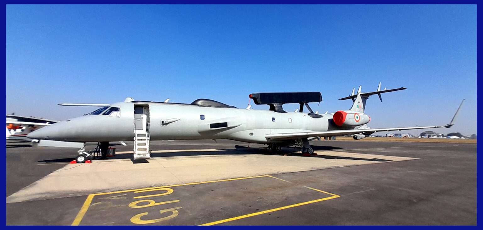 Embraer 145I Airborne Early Warning System For IAF / 2023