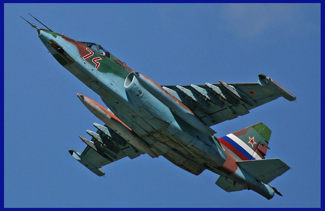 Let's Explore The Rugged Fighter Jet Sukhoi Su-25, NATO Reporting Name ...